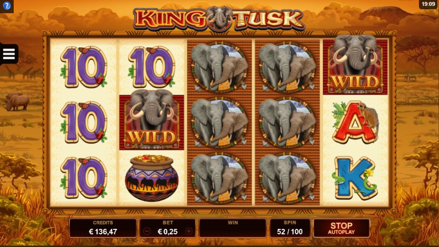 King Tusk gokkast review (MicroGaming) door CasinoJager.com
