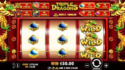 Triple Dragons slot review (Pragmatic Play) door CasinoJager.com