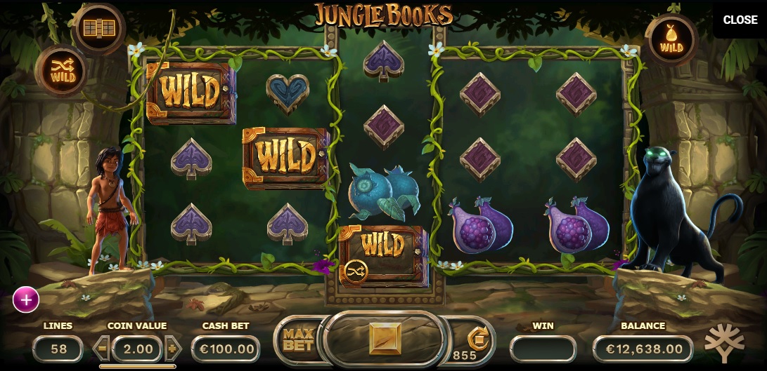 Jungle Books gokkast review (Yggdrasil) door CasinoJager.com