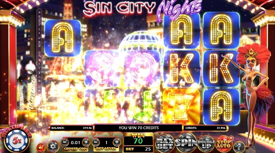 Sin City Nights gokkast review (Betsoft) door CasinoJager.com