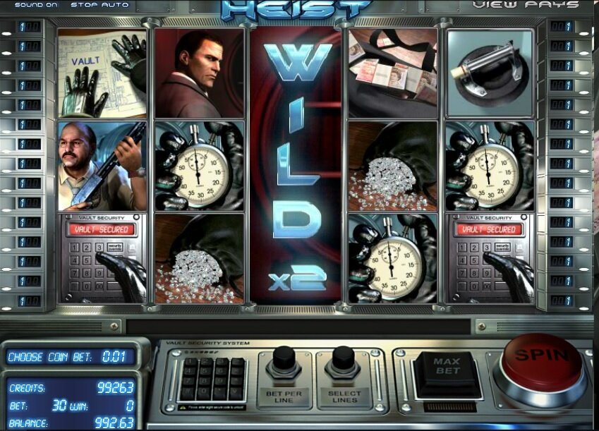 Heist gokkast review (Betsoft) door CasinoJager.com