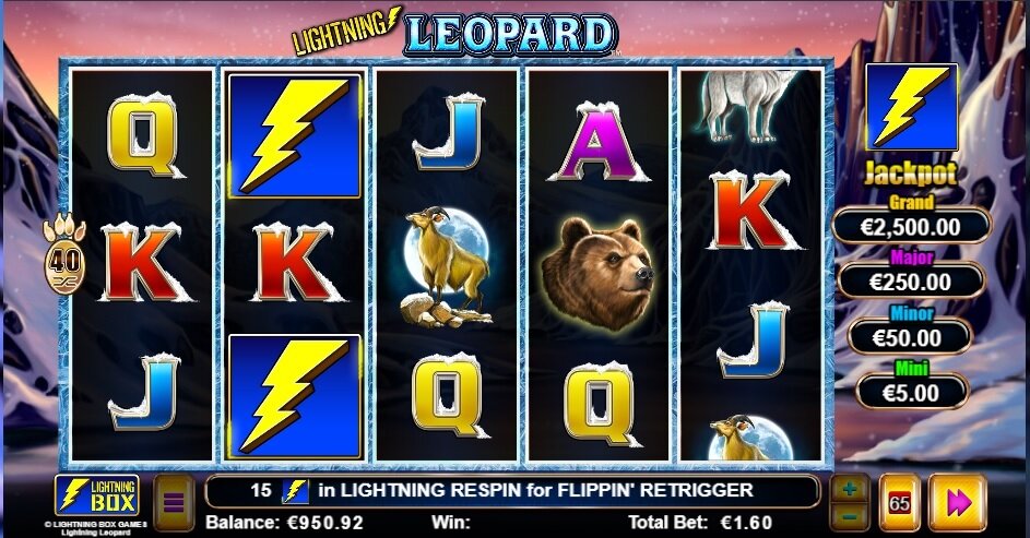 Lightning Leopard Gokkast Review (Lightning Box) door CasinoJager.COM