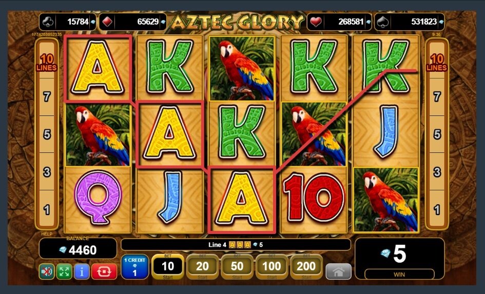 Aztec Glory Gokkast Review (EGT) door CasinoJager.COM